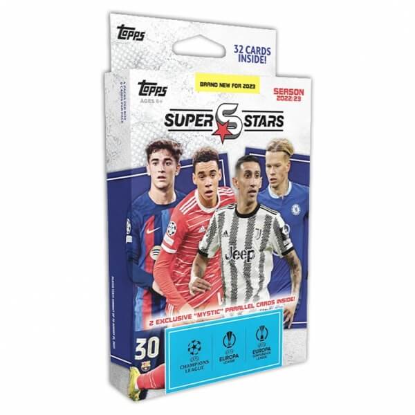 Veselý drak | Fotbalové karty Topps 2022-2023 UEFA Superstars Hanger Pack Veselý drak | Fotbalové karty Topps 2022-2023 UEFA Superstars Hanger Pack