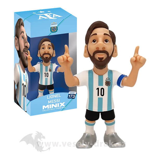 Veselý drak | Minix fotbalová figurka Messi