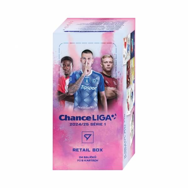 Veselý drak | Fotbalové karty Chance liga 2024-2025 Retail box 1. série Veselý drak | Fotbalové karty Chance liga 2024-2025 Retail box 1. série