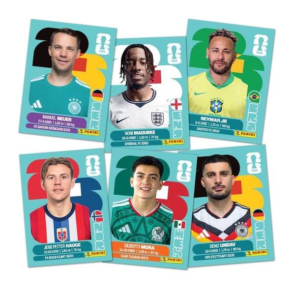 Veselý drak | Fotbalové samolepky Panini FIFA World Cup 2026 Update Set
